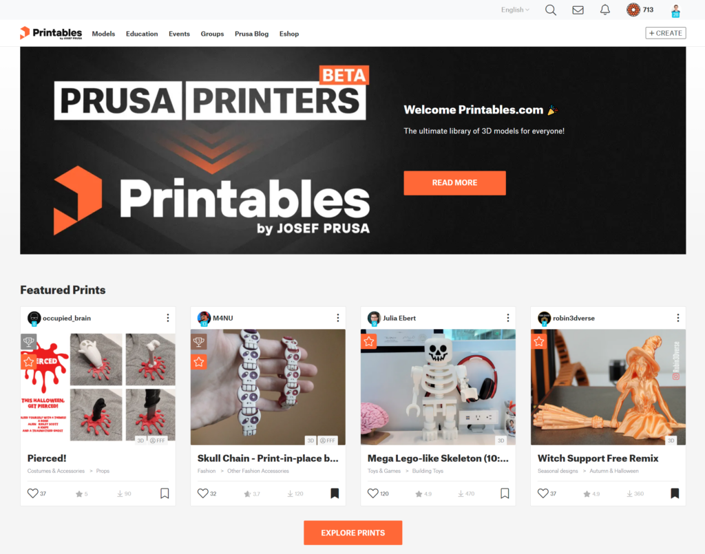 PrusaPrinters.org is now Printables.com - The Ultimate Database of 3D ...