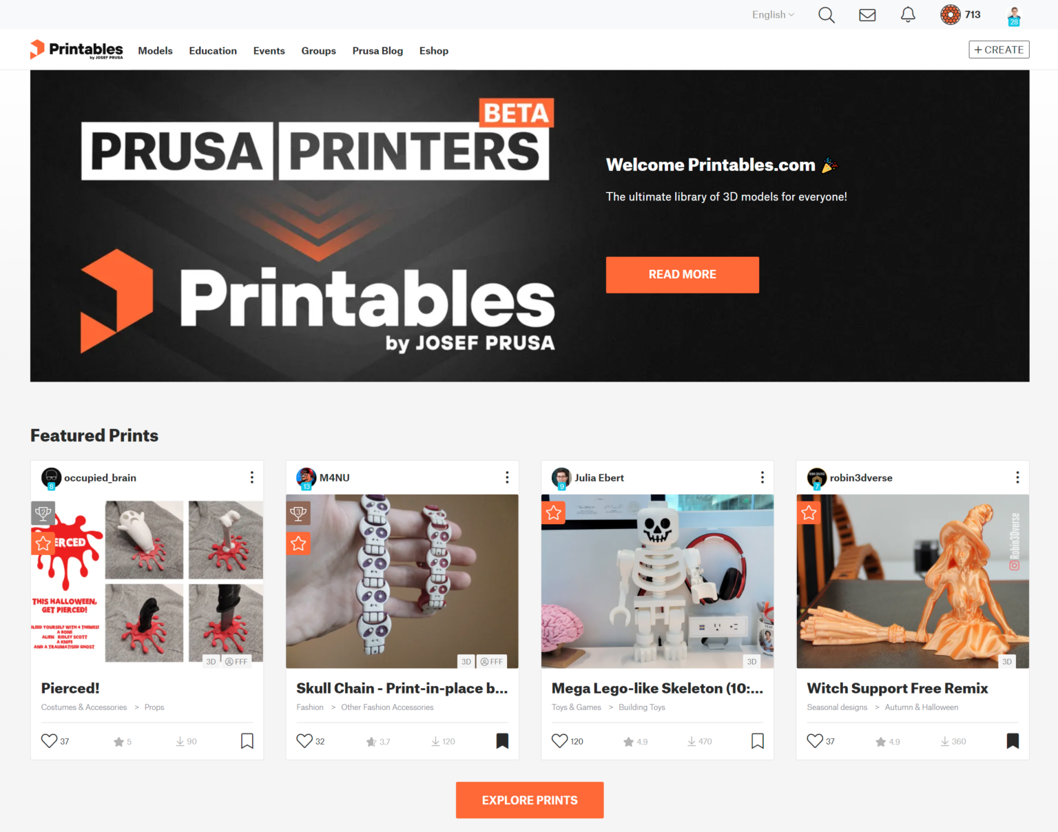 PrusaPrinters.org is now Printables.com - The Ultimate Database of 3D ...