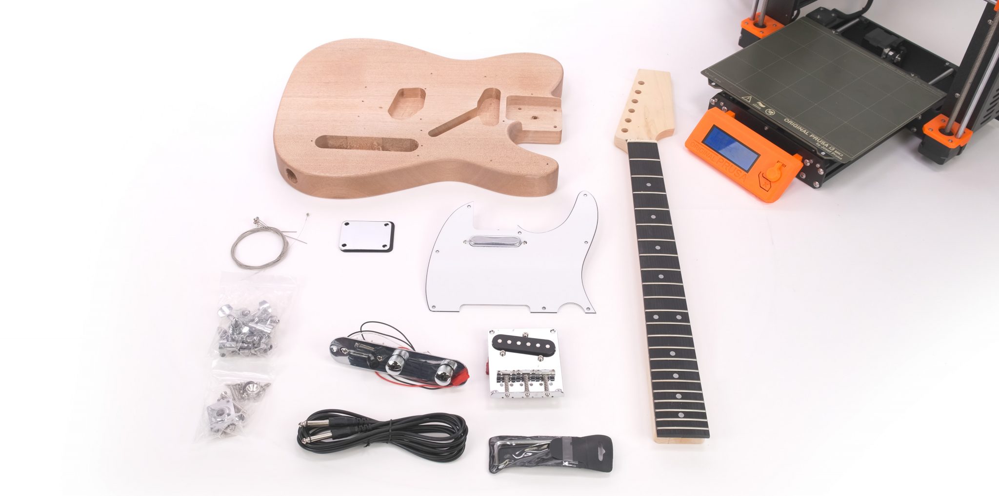 The Prusacaster - How to Design and 3D Print an Electric Guitar that ...